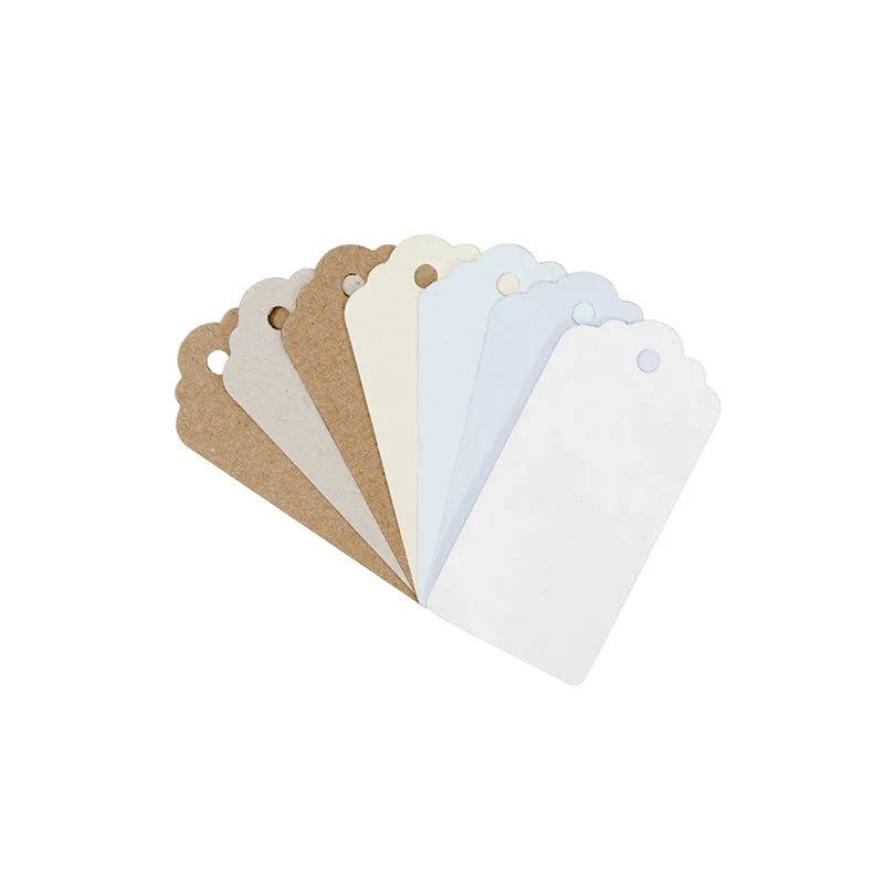 Scalloped Tags | Recycled Gift & Swing Tags UK – eco-craft